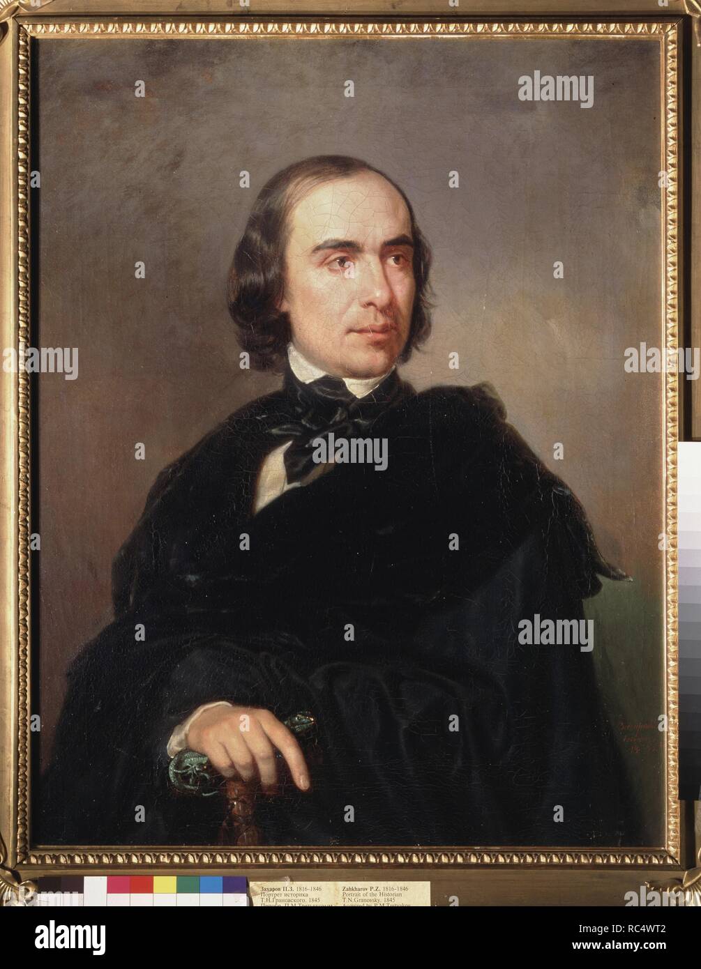 Portrait of the Historian Timofey Nikolayevich Granovsky (1813-1855 ...