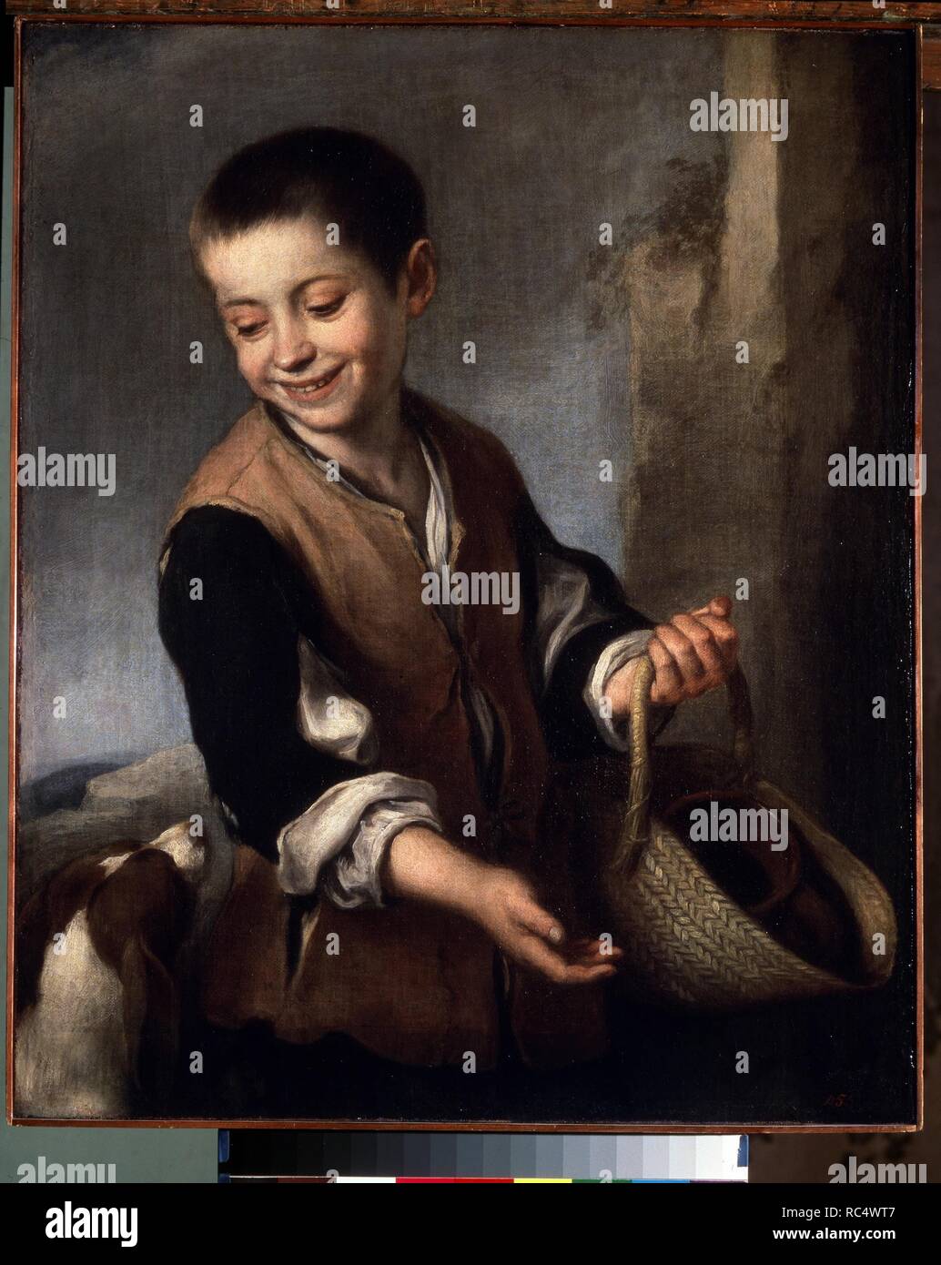 Boy with a Dog. Museum: State Hermitage, St. Petersburg. Author ...
