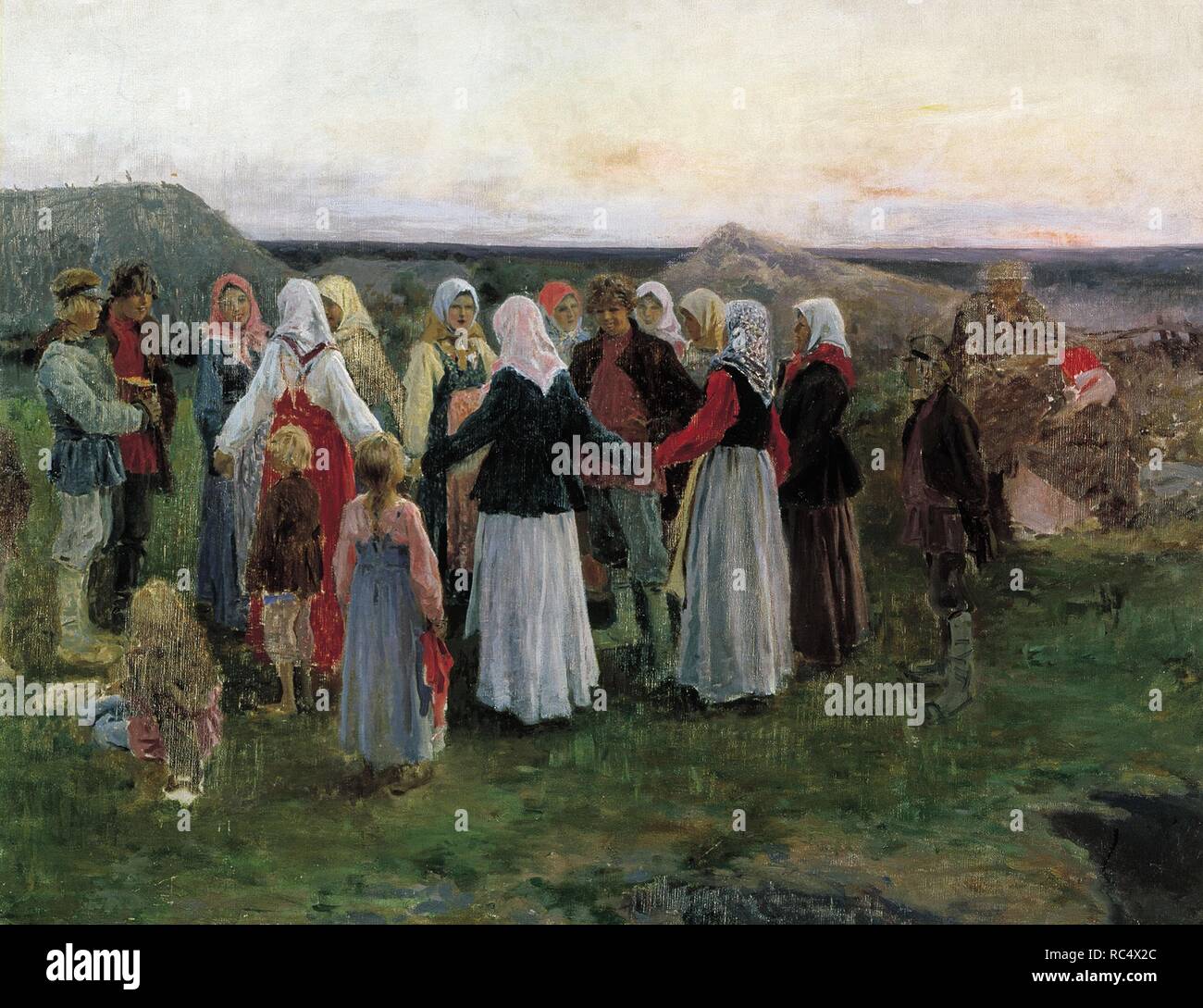 Circle Dance. Museum: State Buryat Republic Art Museum, Ulan-Ude ...