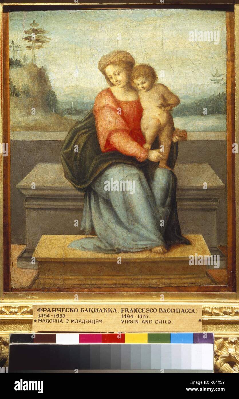 Virgin and Child. Museum: State A. Pushkin Museum of Fine Arts, Moscow ...