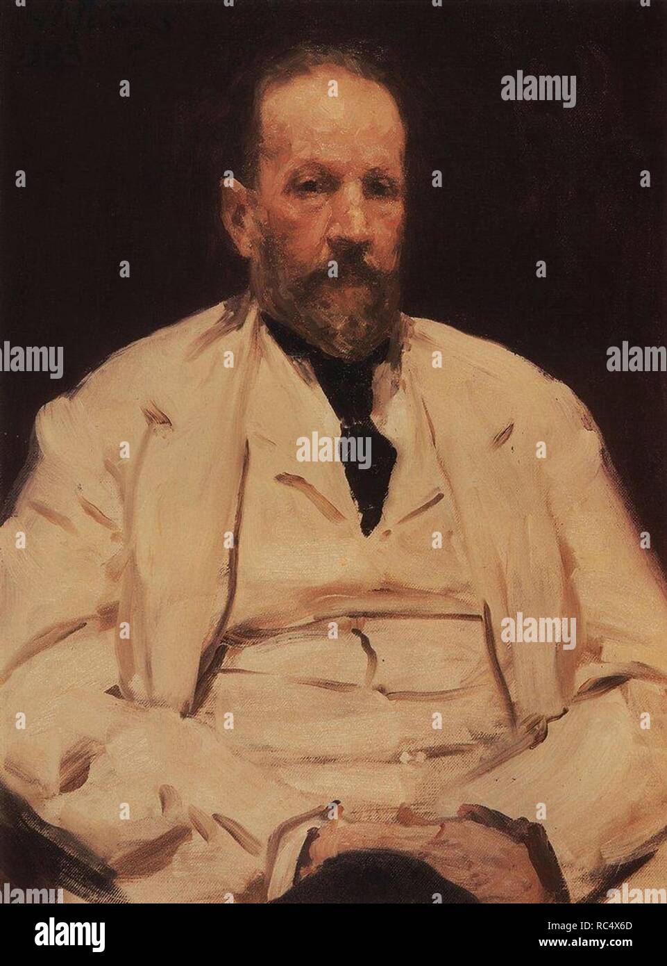 Portrait of Count Sergei Yulyevich Witte. Museum: State Russian Museum ...