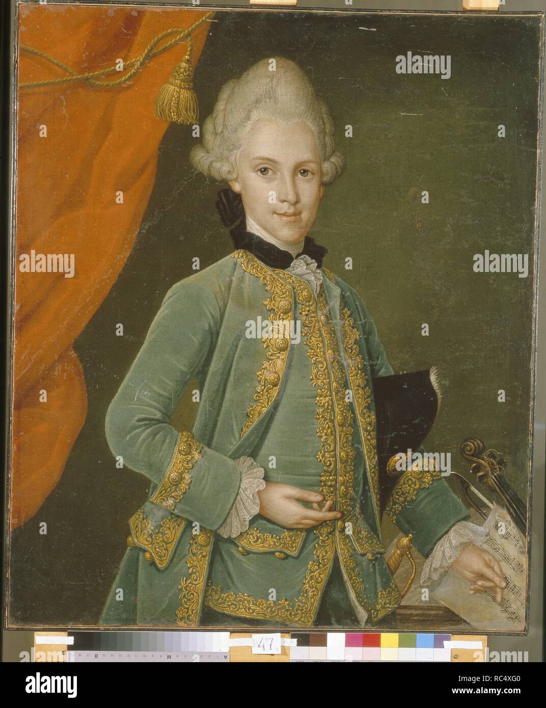 Portrait of Count Karl Gustav von Simolin (1715-1777). Museum: State ...