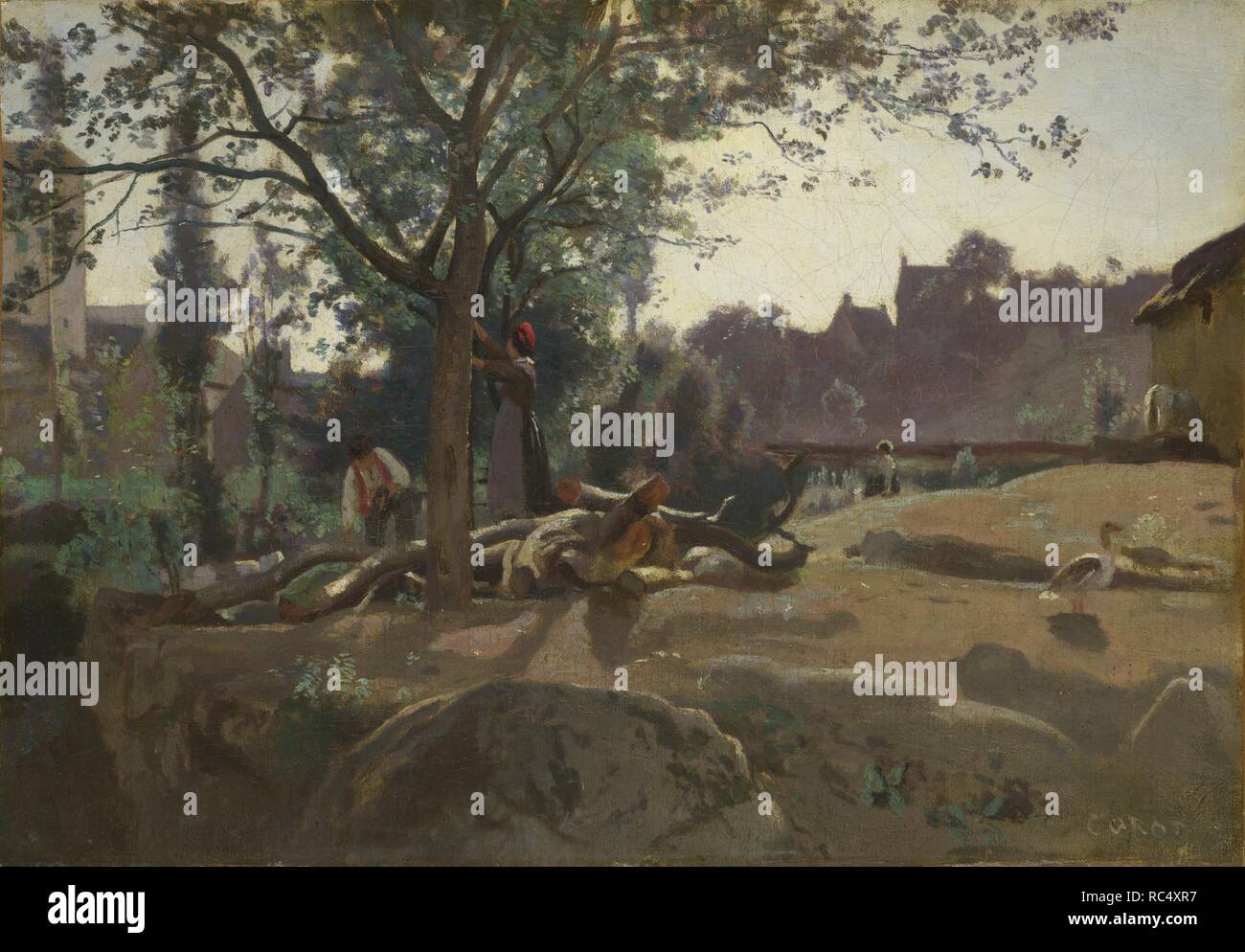 Peasants under the Trees at Dawn. Museum: National Gallery, London ...