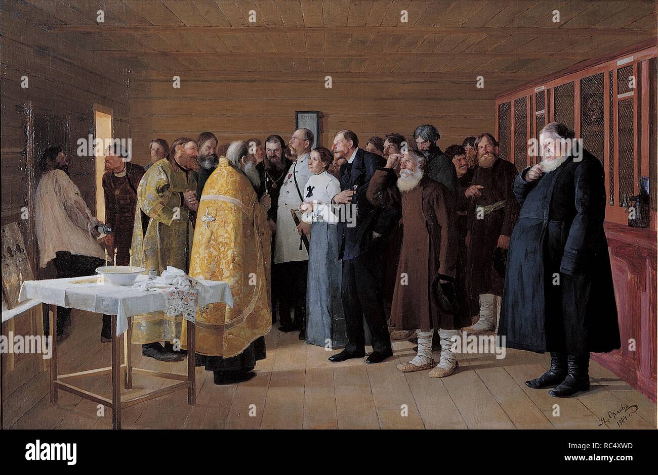 The Consecration of the Vodka Shop. Museum: PRIVATE COLLECTION. Author ...
