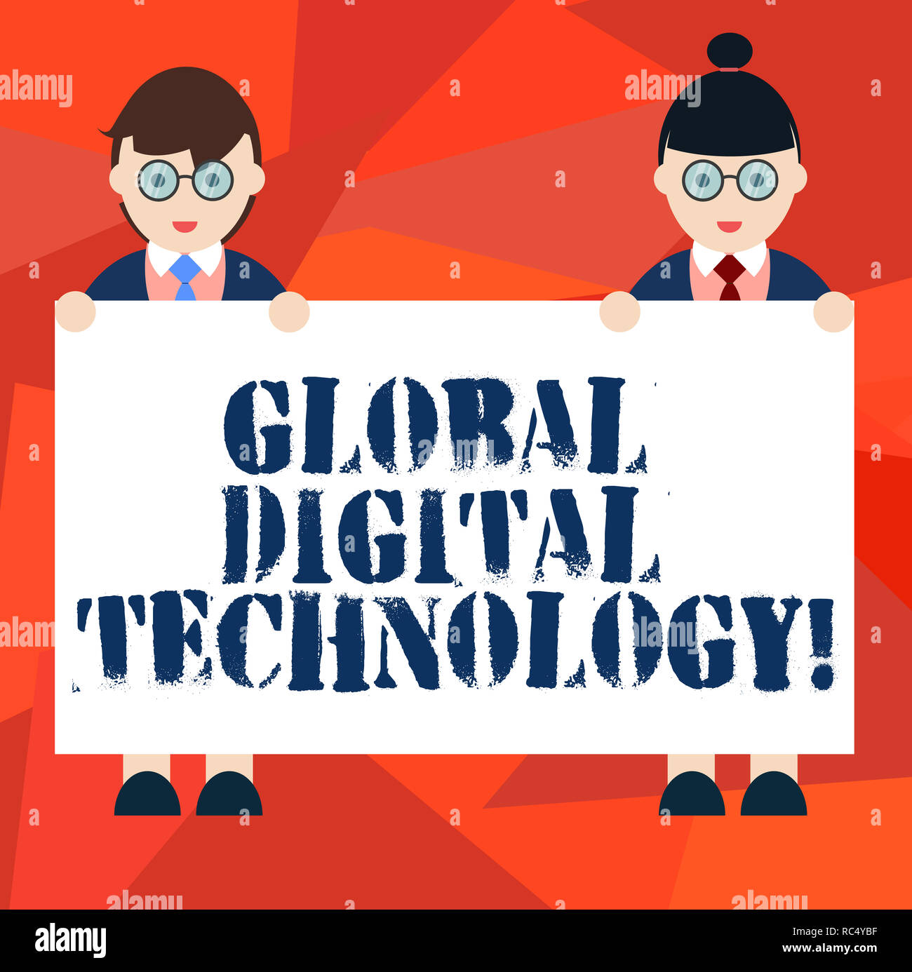 Word writing text Global Digital Technology. Business concept for ...