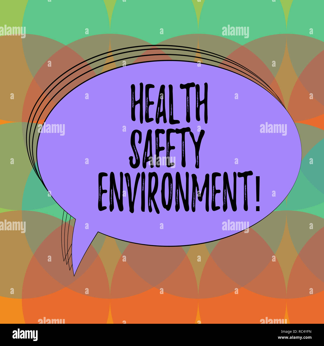 Word writing text Health Safety Environment. Business concept for ...