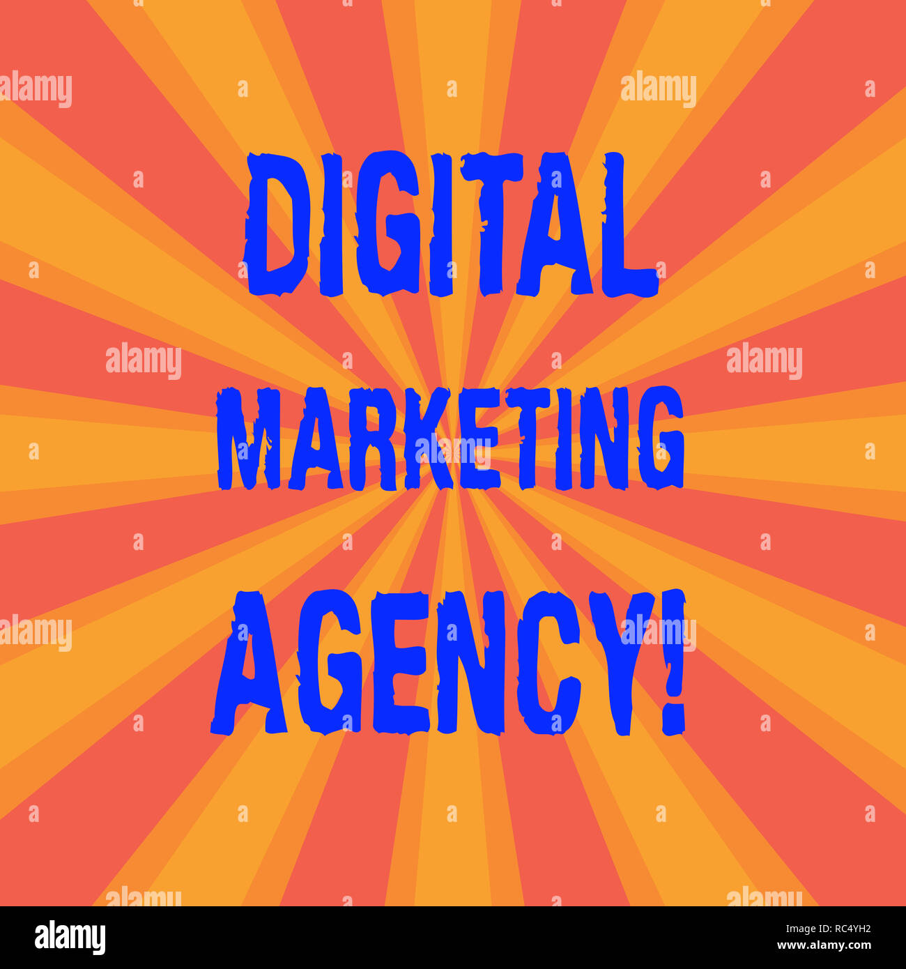 Handwriting text Digital Marketing Agency. Concept meaning Helps ...