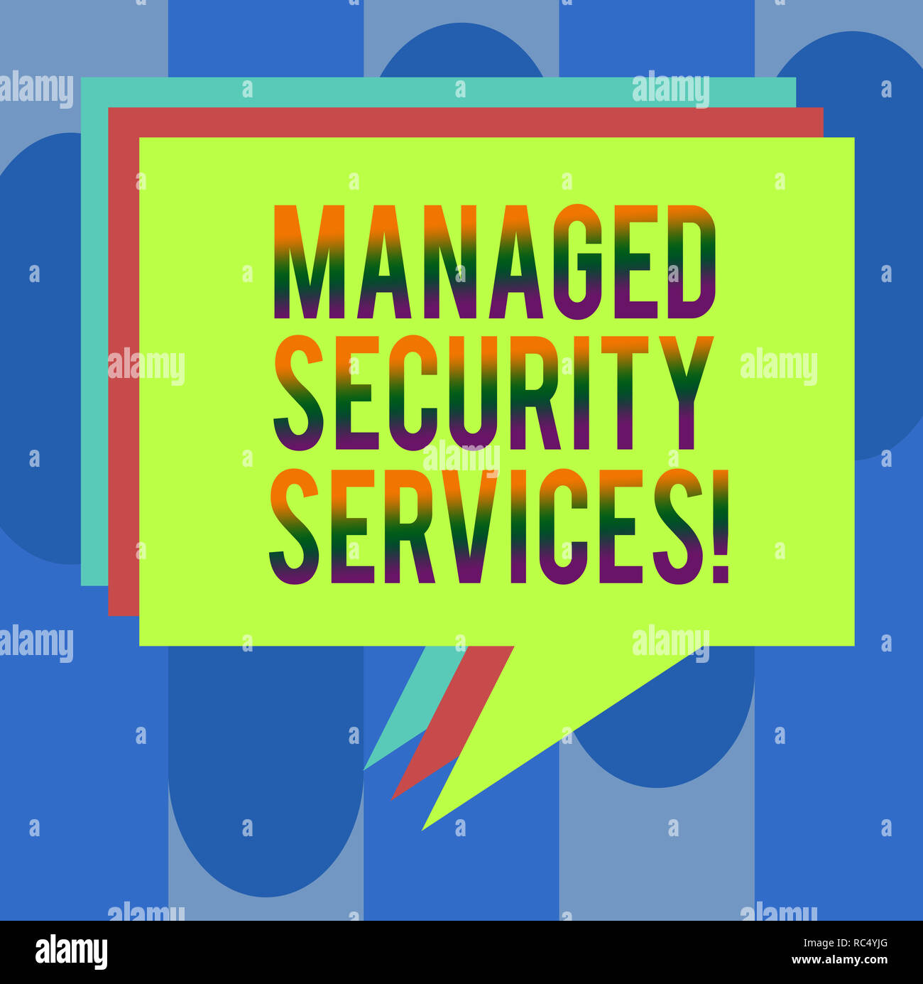 Handwriting text Managed Security Services. Concept meaning approach in ... Handwriting text Managed Security Services. Concept meaning approach in ...