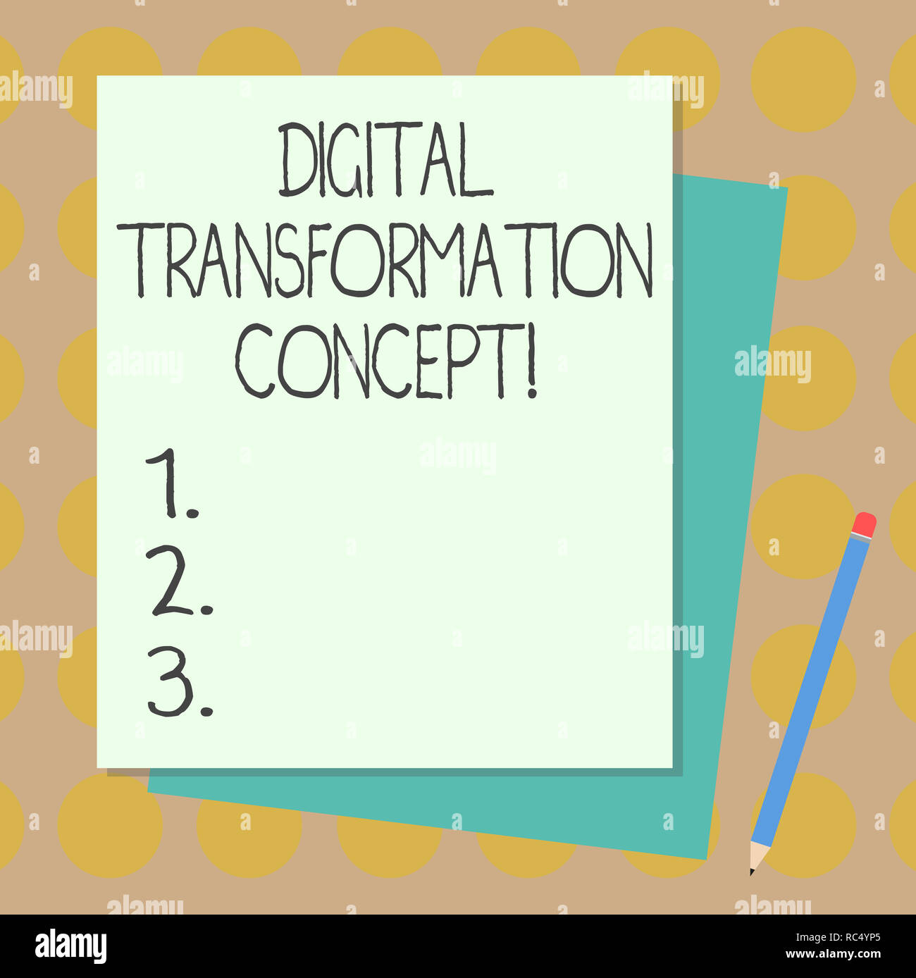 Text sign showing Digital Transformation Concept. Conceptual photo ...