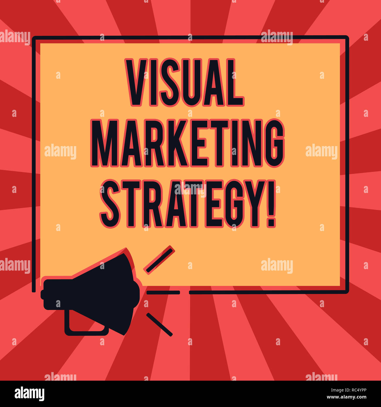 Conceptual hand writing showing Visual Marketing Strategy. Business ...