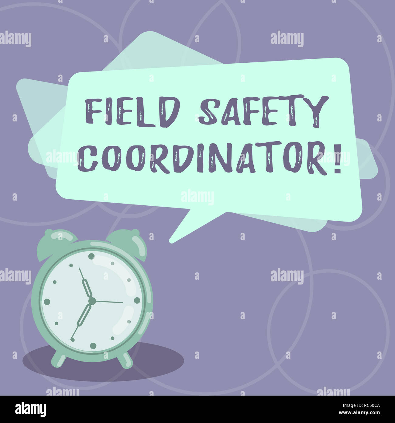 Word writing text Field Safety Coordinator. Business concept for Ensure ...