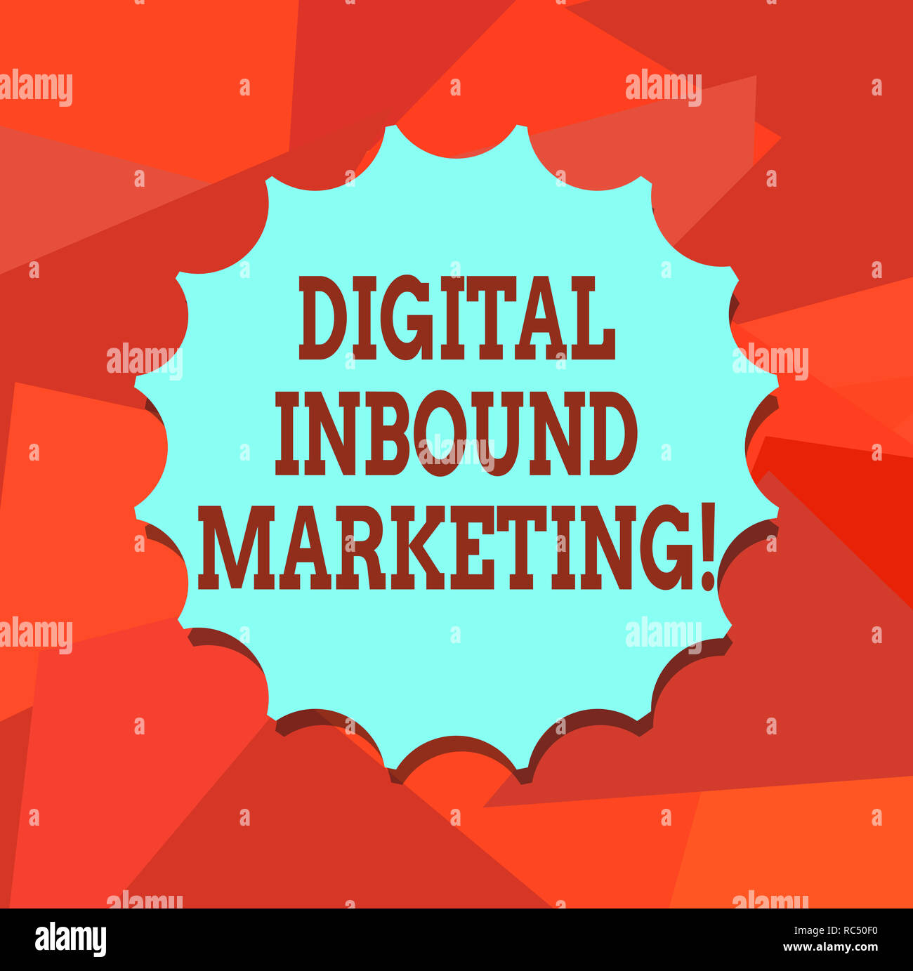 Word writing text Digital Inbound Marketing. Business concept for ...