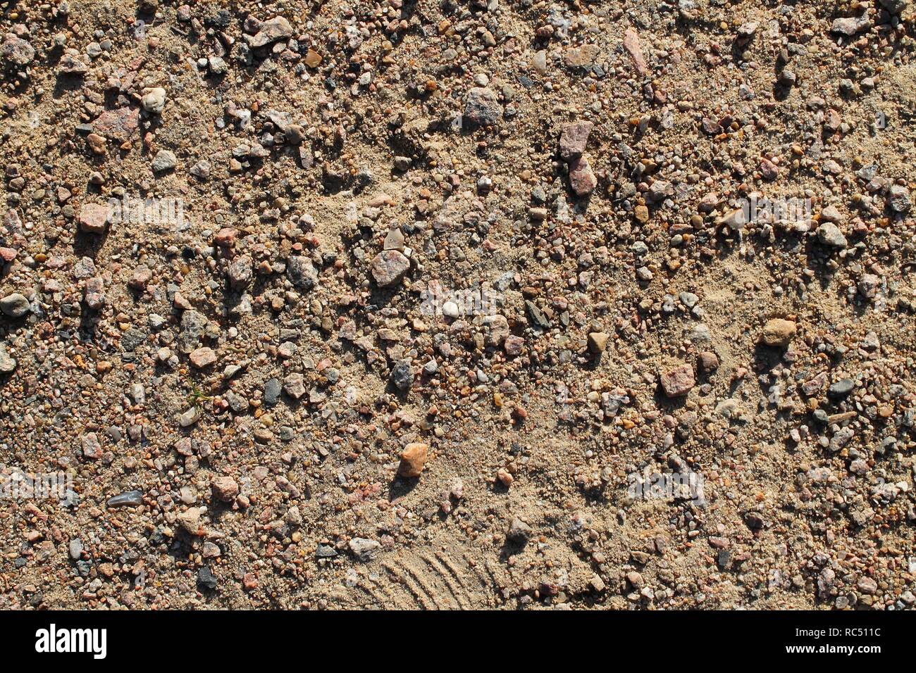 Close up high resolution surface of sand on the ground Stock Photo - Alamy