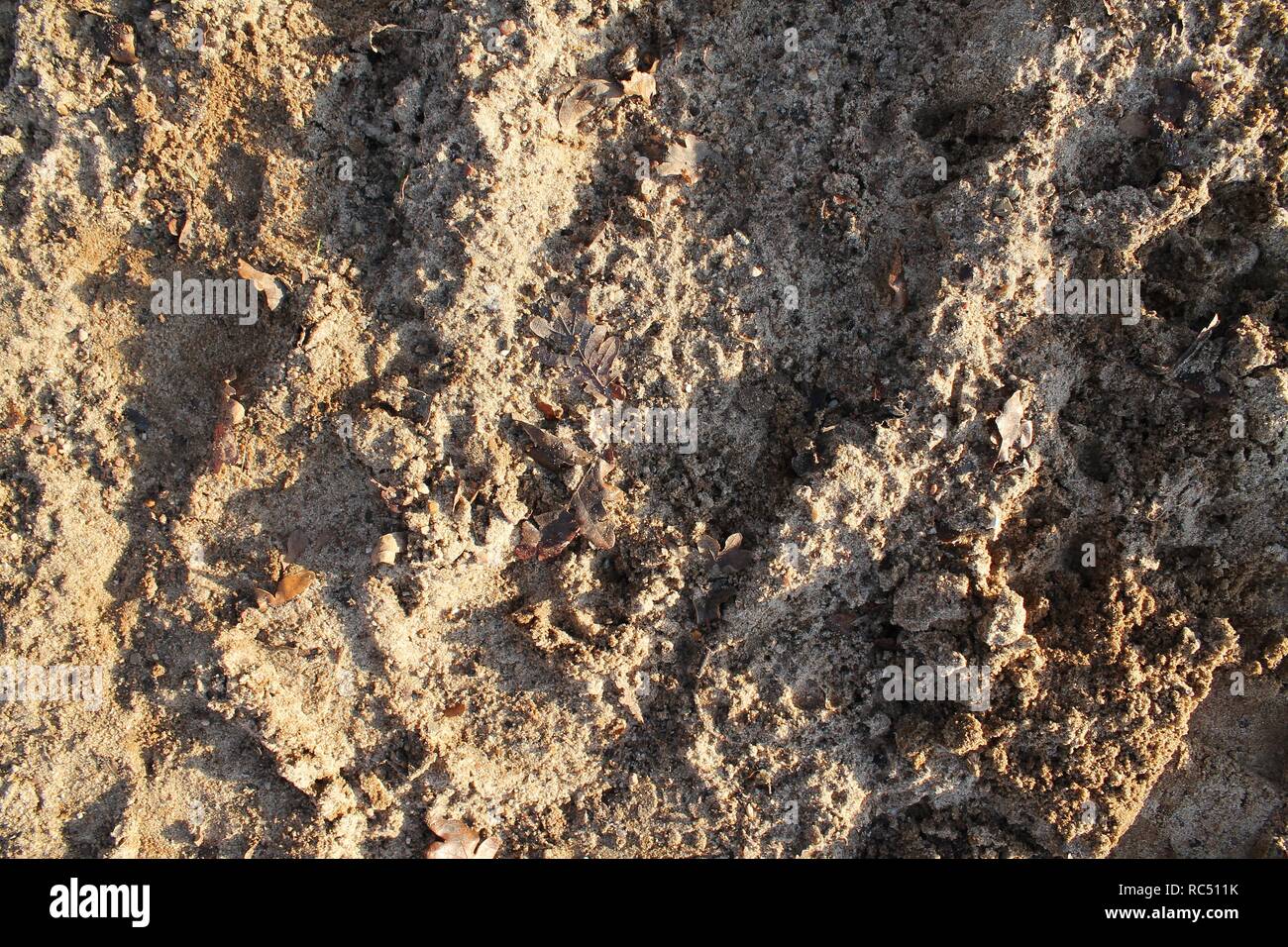 Close up high resolution surface of sand on the ground Stock Photo - Alamy