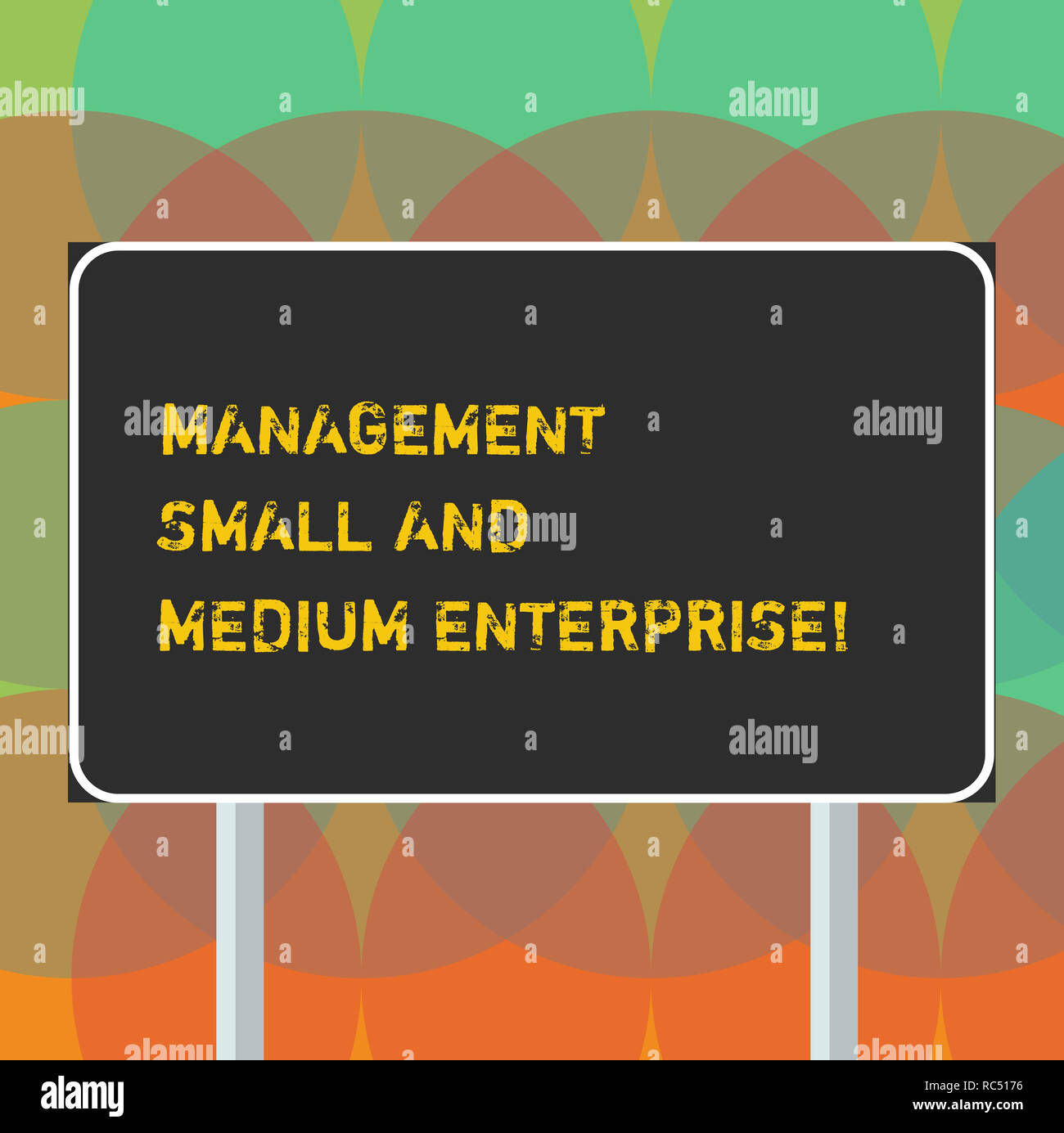 Word writing text Management Small And Medium Enterprise. Business ...