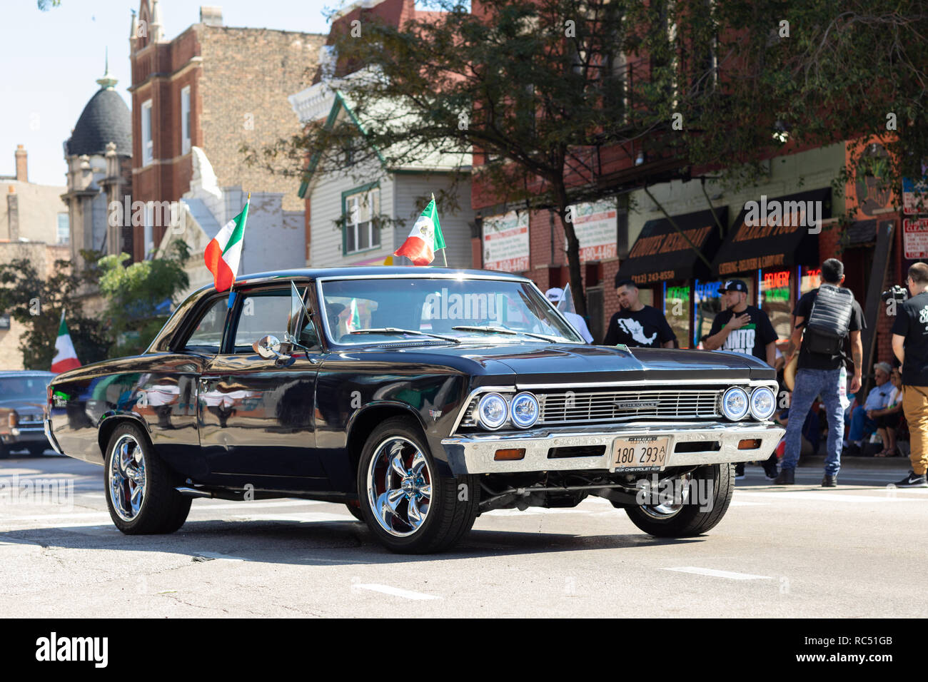 Chicago, Illinois, USA - September 15, 2018: Pilsen Mexican ...