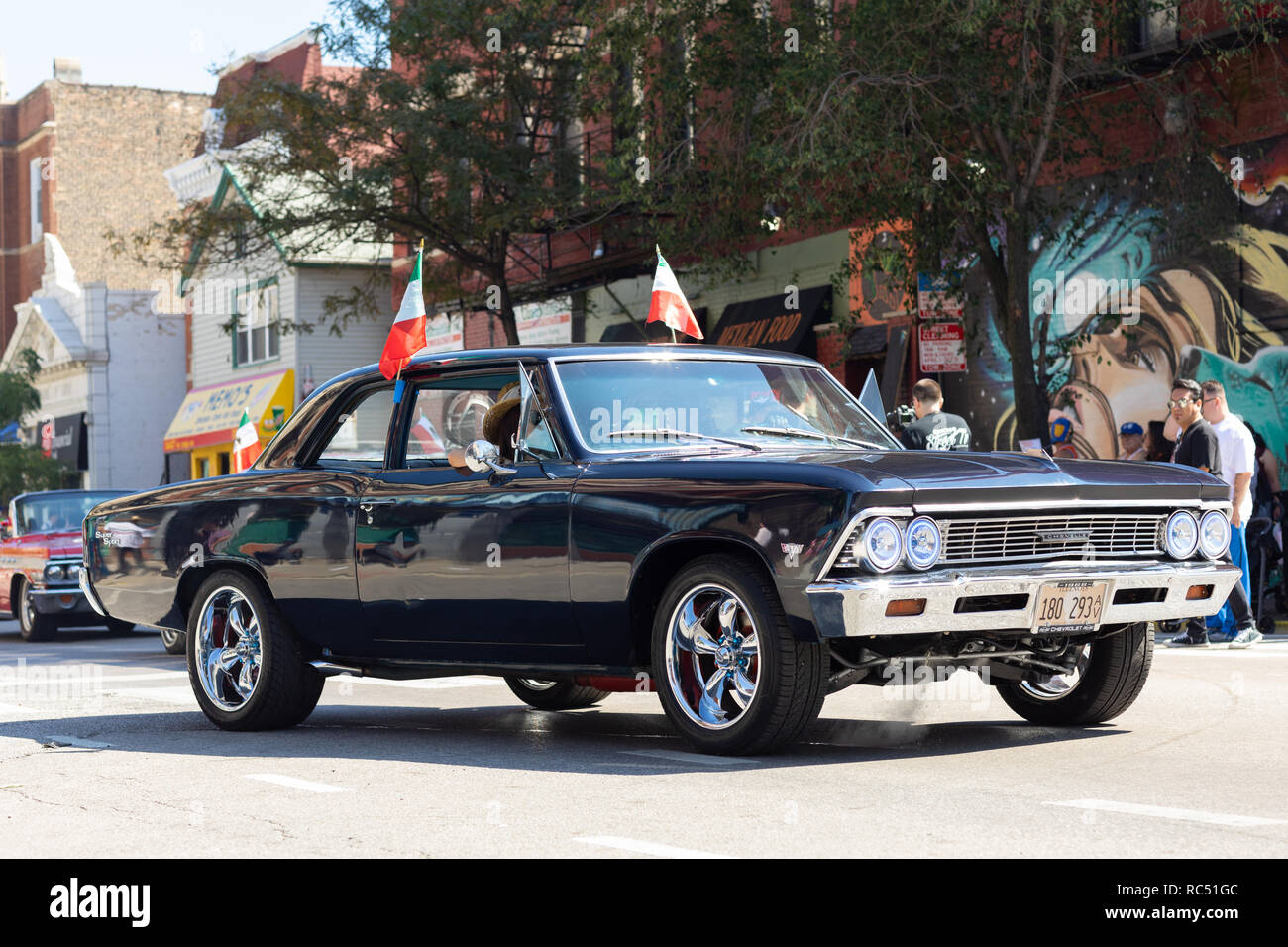 Chicago, Illinois, USA - September 15, 2018: Pilsen Mexican ...