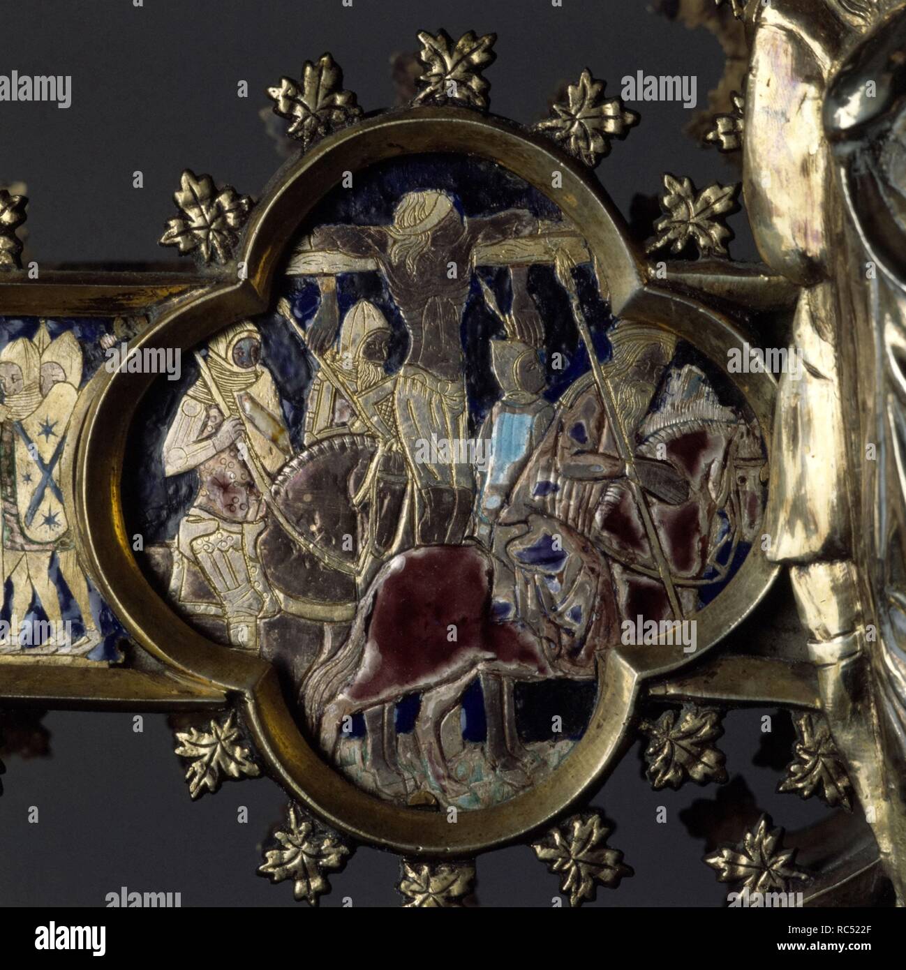 Xàtiva Cross, detail. Pedro Bernés. 1362. Museum: Catedral de Santa ...