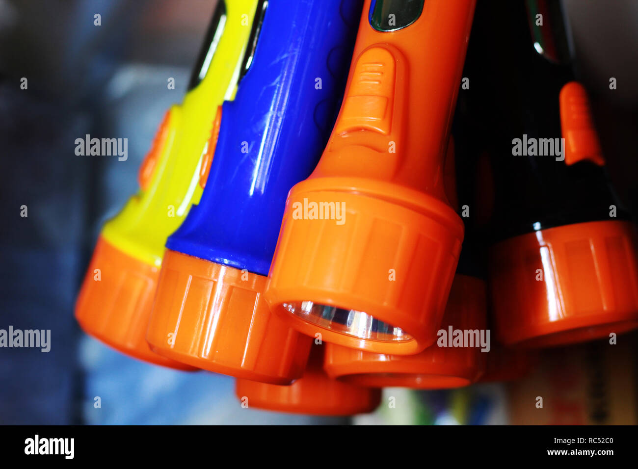 colorful close-up torch light Stock Photo - Alamy