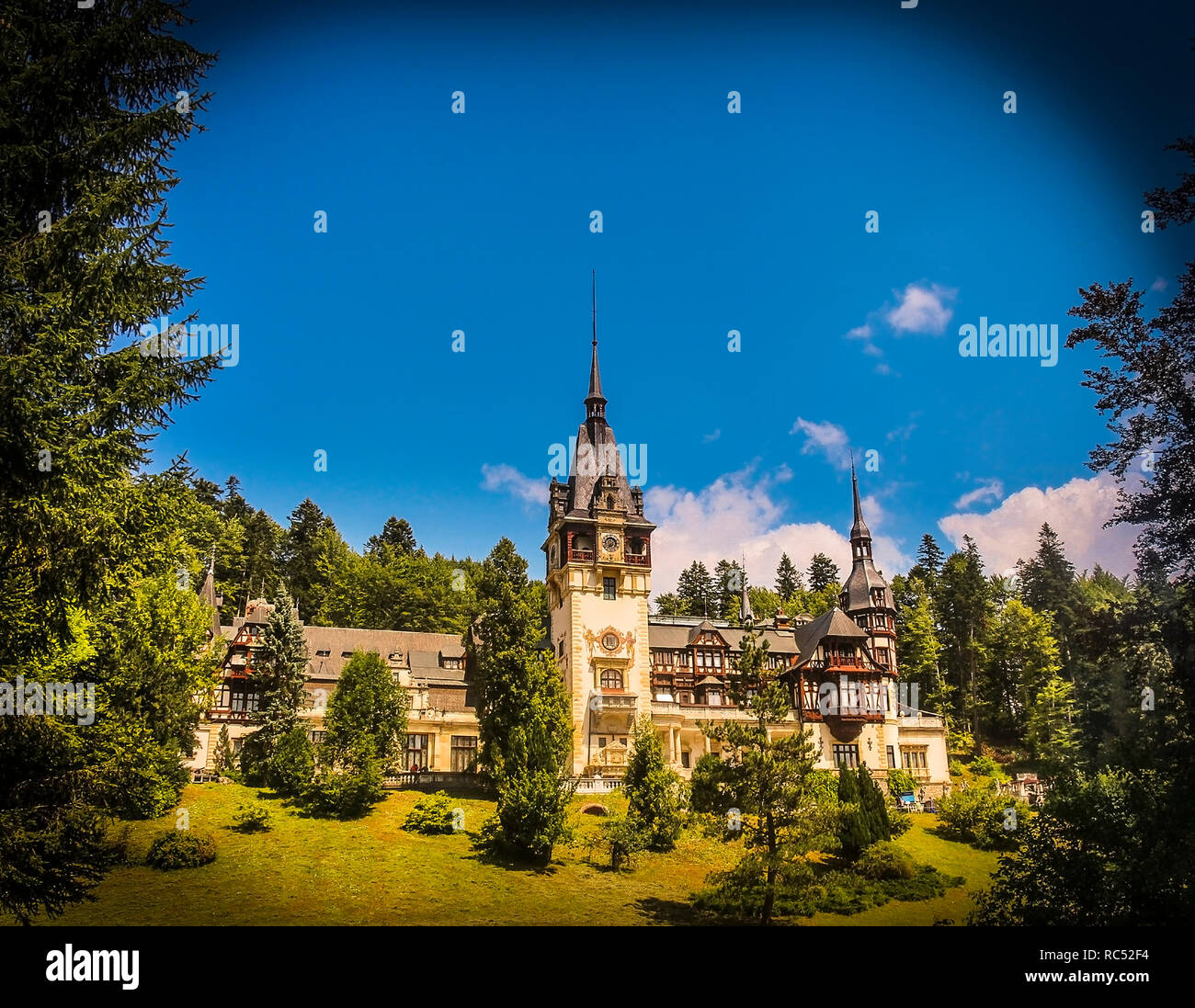 Peles castle detail hi-res stock photography and images - Alamy