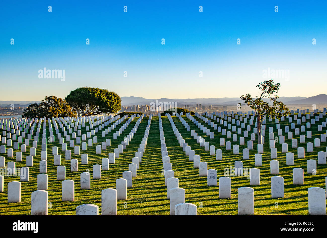 The tombstones create stunning geometric patterns at Rosecrans National ...