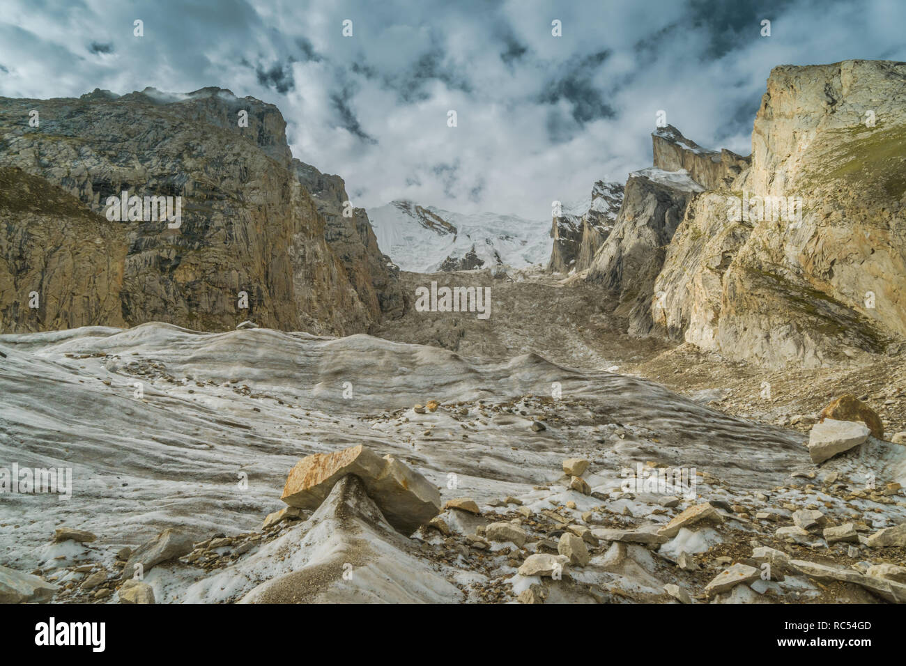 Baltoro glacier in Karakoram Mountain Range, Pakistan Stock Photo - Alamy