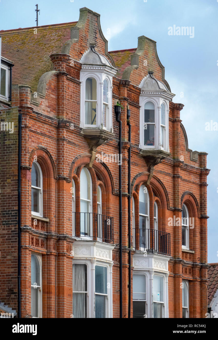 edwardian house front Stock Photo - Alamy