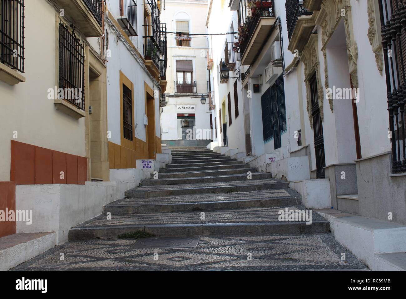 Spanish stairs hi-res stock photography and images - Alamy