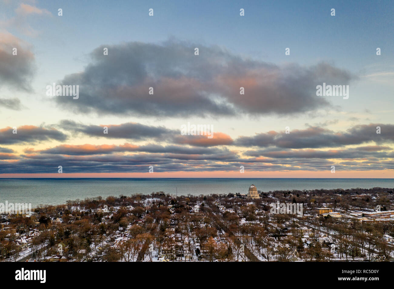 Ariel landscape taken with drone Stock Photo - Alamy