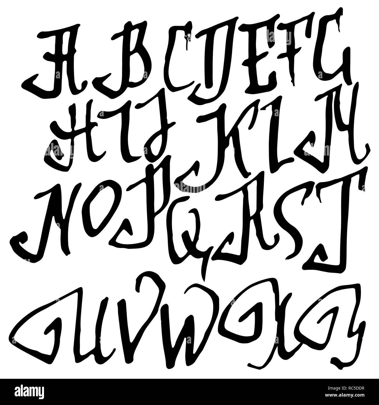 Blackletter gothic font hi-res stock photography and images - Alamy
