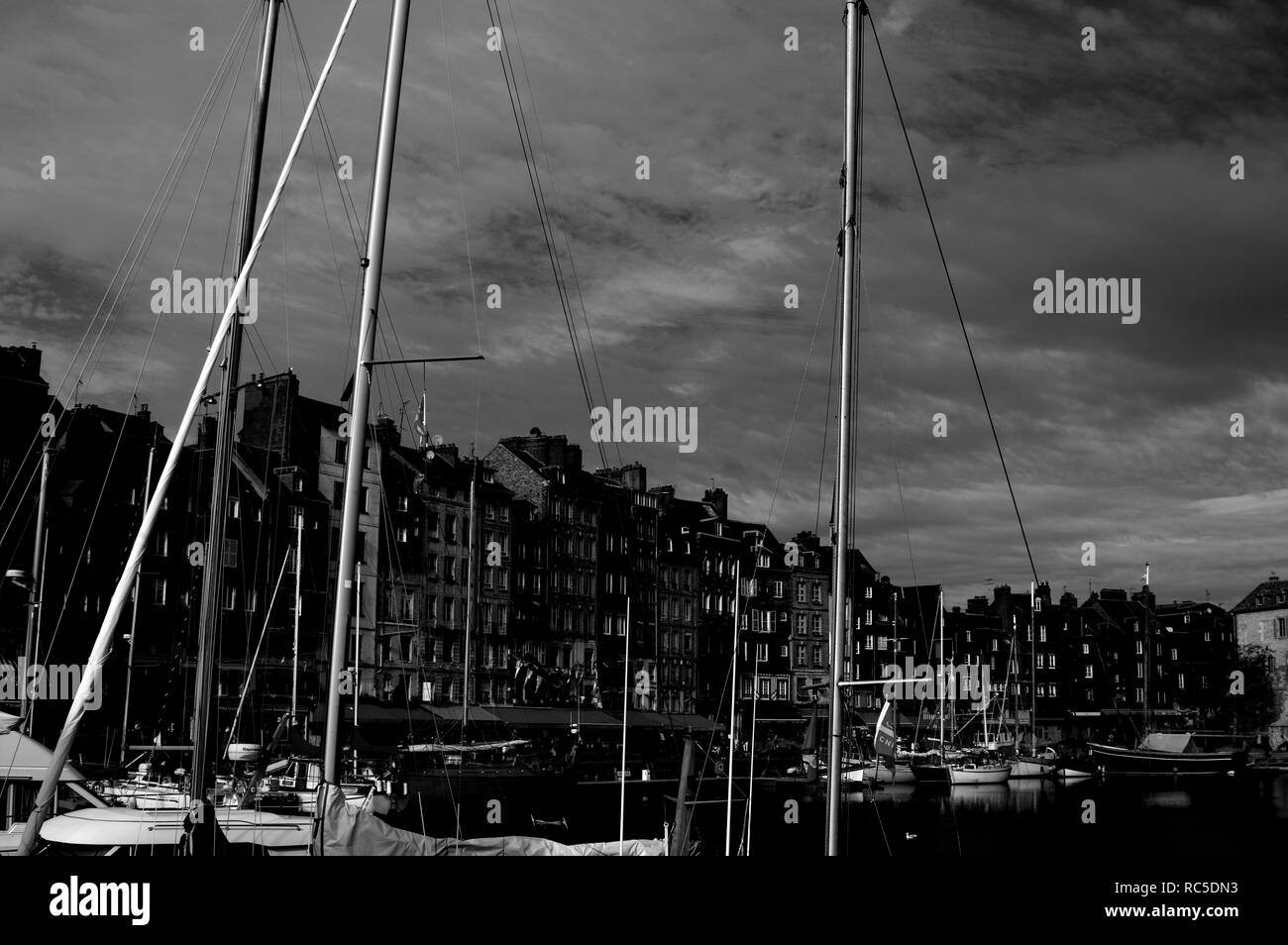 Honfleur, normandy city in France Stock Photo - Alamy
