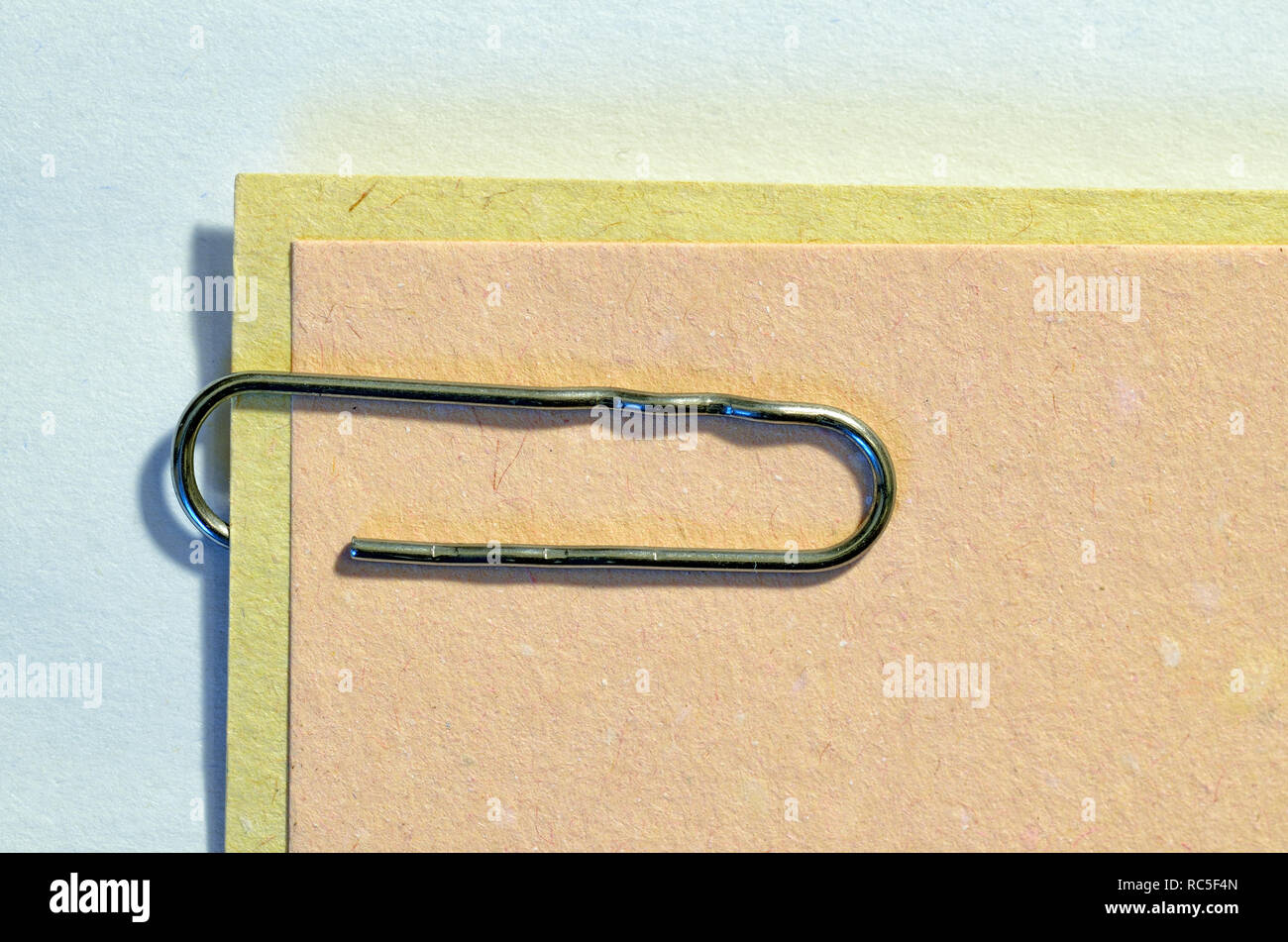 The paper clip is used to fasten paper sheets.It's a stationery tool ...