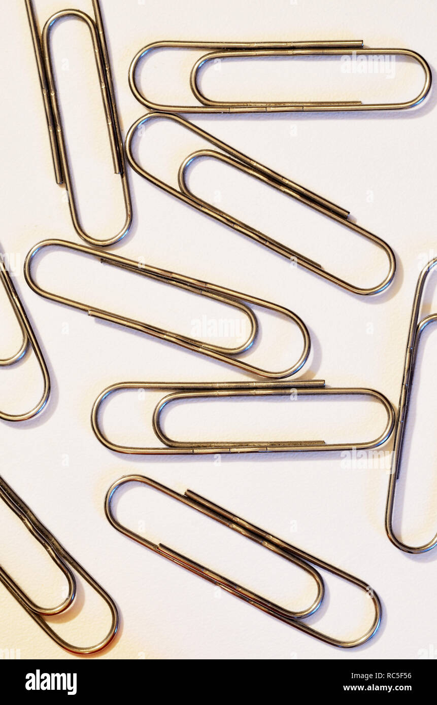 The paper clip is used to fasten paper sheets.It's a stationery tool ...