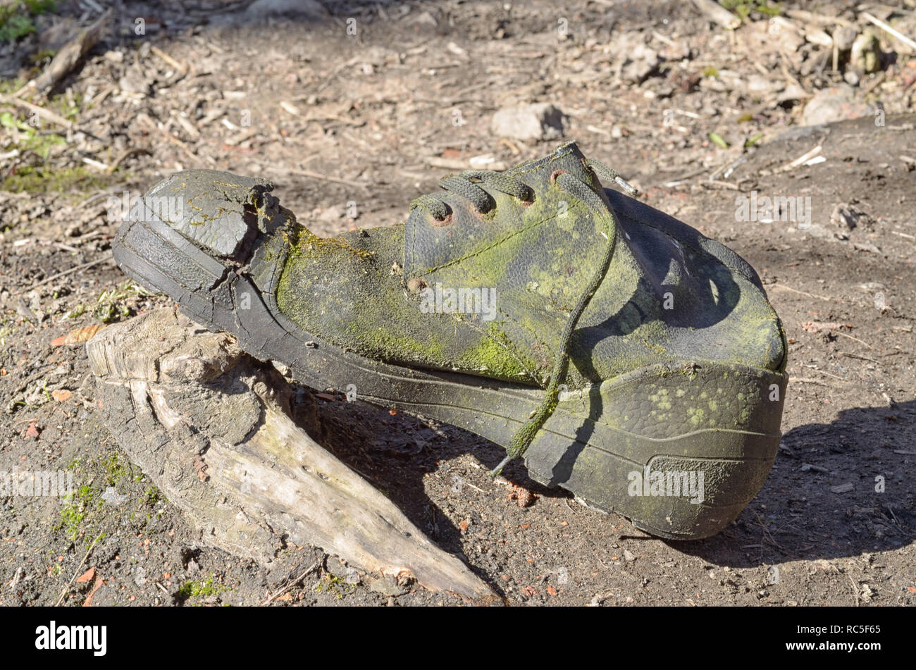 Threadbare shoes hi-res stock photography and images - Alamy