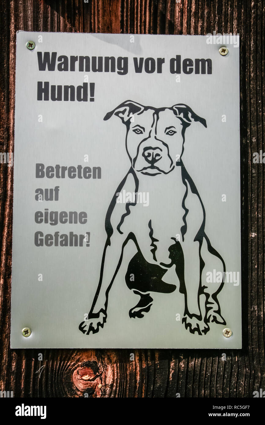 Pit Bull Warning Signs