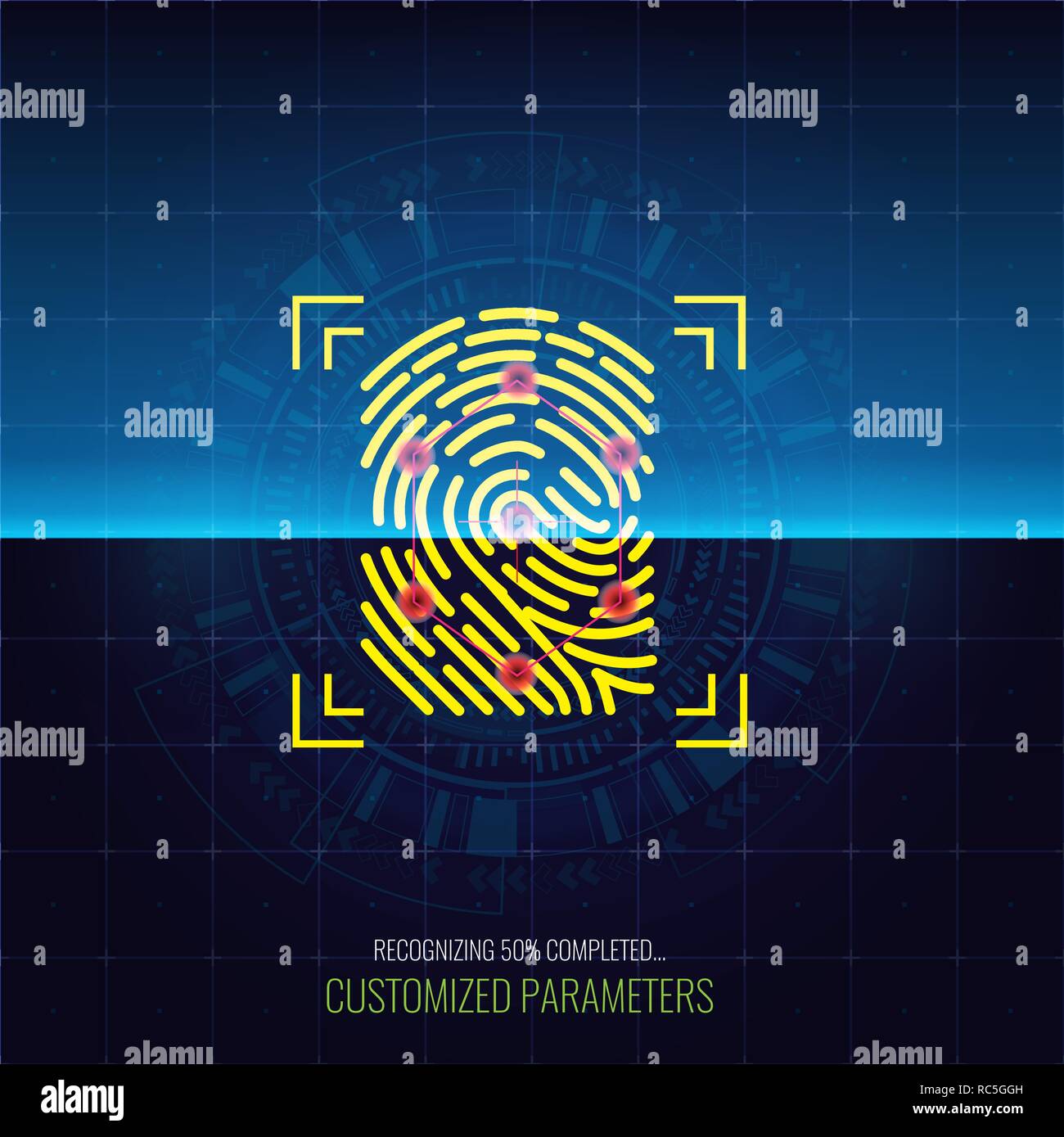 Finger Print Scanning Identification And Recognizing System In Process Biometric Authorization