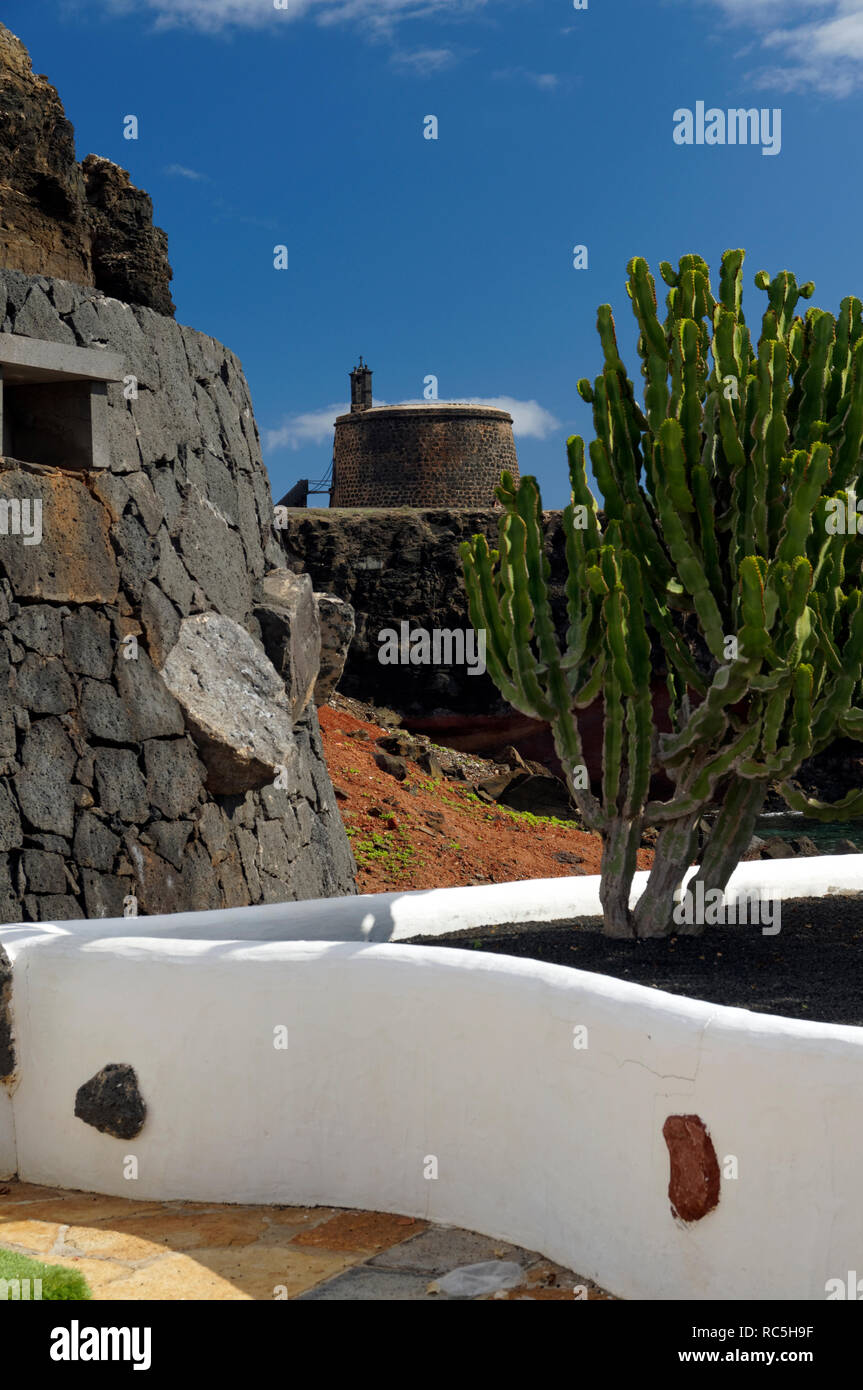 Torre Del Aguila / Castillo De Las Coloradas, Playa Blanca, Lanzarote ...