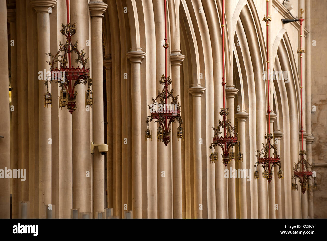 Interior Bath Abbey, Bath, Somerset, UK Stock Photo - Alamy