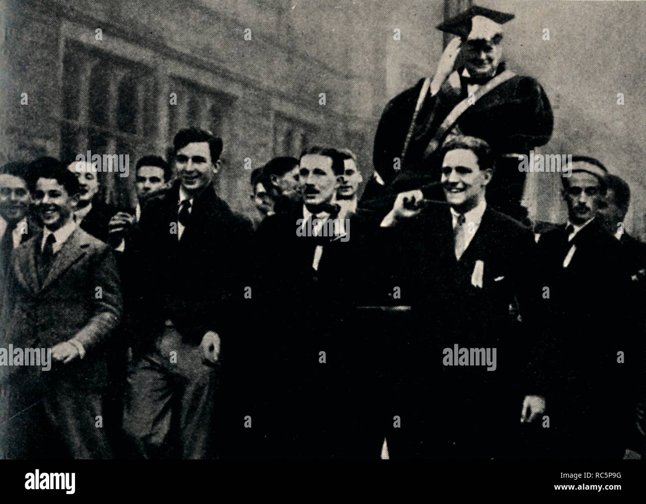 'Lord Rector of Edinburgh University', 1929, (1945). Creator: Unknown ...