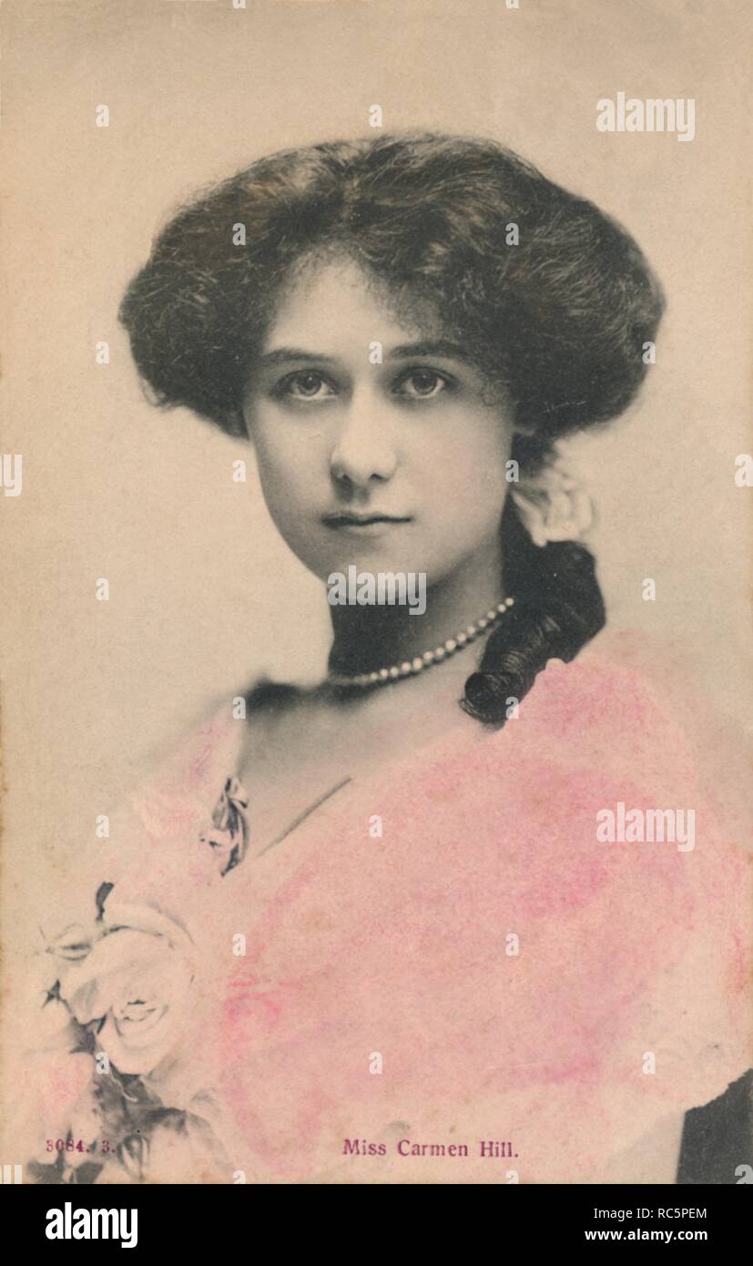 'Miss Carmen Hill', (1883-1952), c1930. Creator: Unknown Stock Photo ...