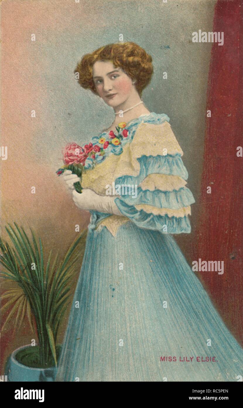 'Miss Lily Elsie, (1886-1962), c1930. Creator: Unknown Stock Photo - Alamy