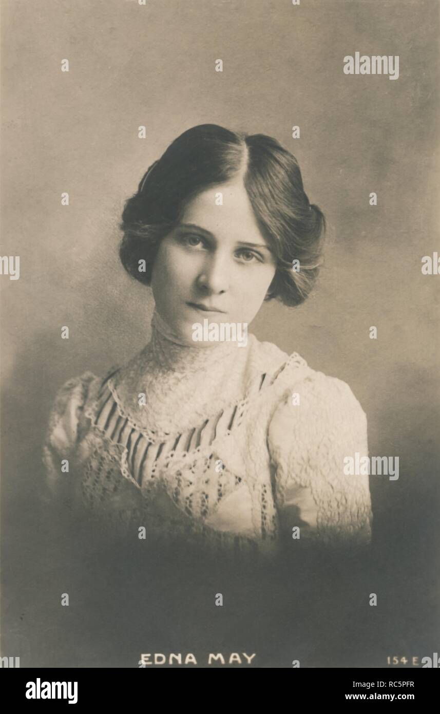 'Miss Edna May', (1878-1948), c1930. Creator: Unknown Stock Photo - Alamy