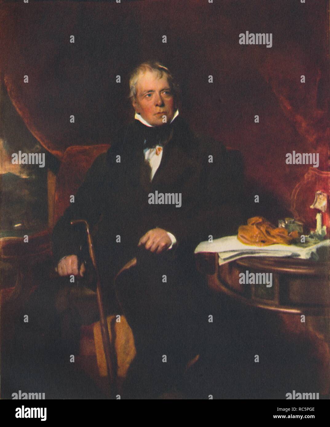 'Sir Walter Scott, 1771-1832', 1820-1826, (1942). Creator: Thomas ...