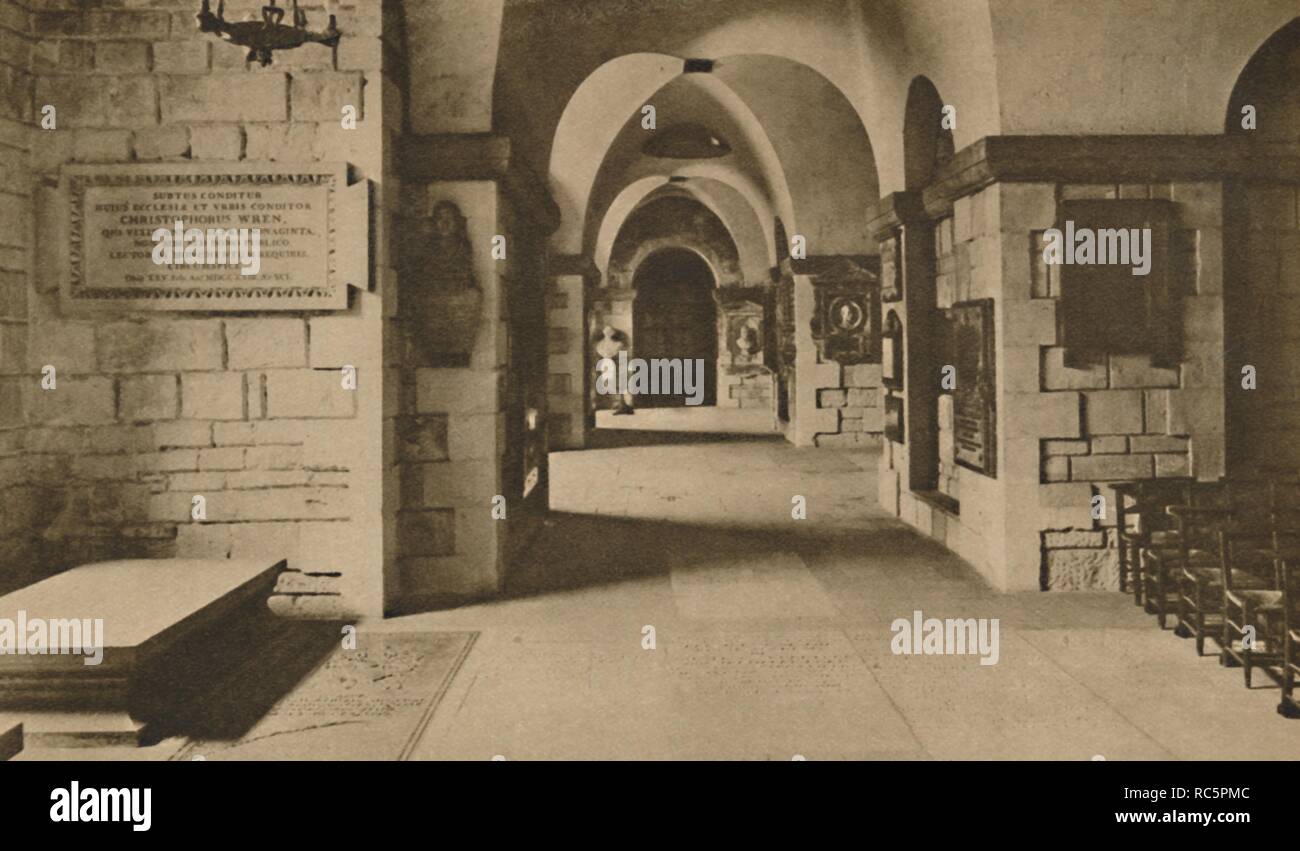 '-And The Crypt Where Many of England's Most Famous Sons Lie Buried ...