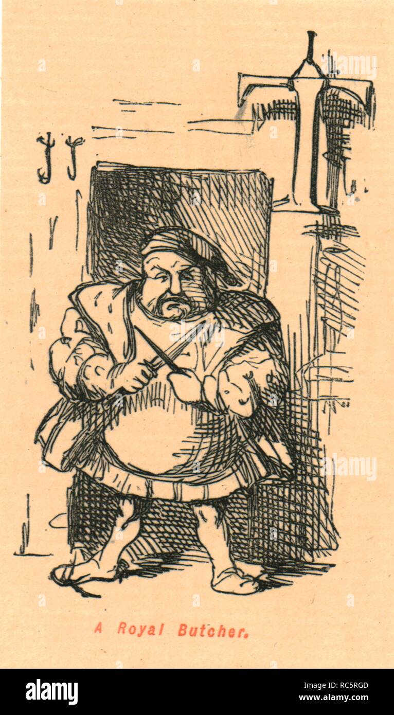 Butcher 19th century england hi-res stock photography and images - Alamy
