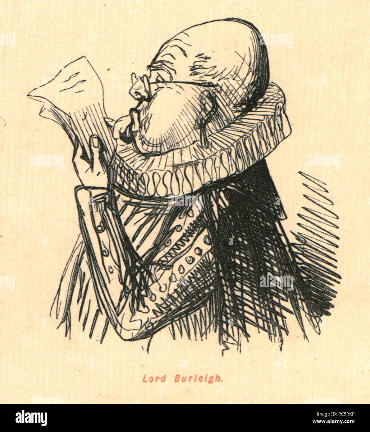 'Lord Burleigh', 1897. Creator: John Leech Stock Photo - Alamy