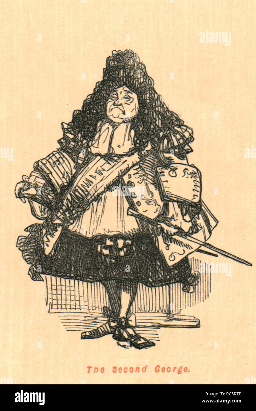 'The Second George', 1897. Creator: John Leech Stock Photo - Alamy