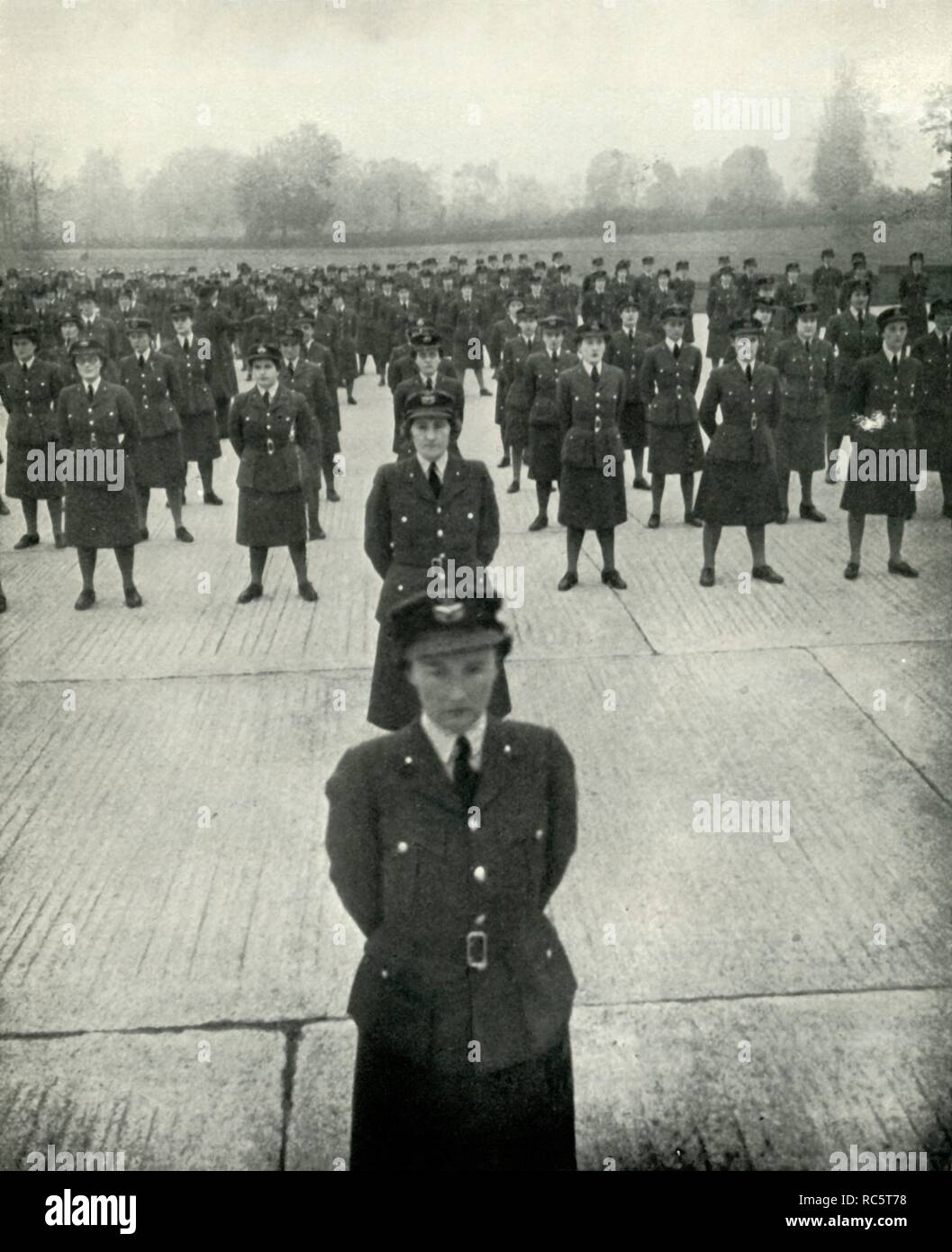 World War Ii Women Waaf Stock Photos & World War Ii Women Waaf Stock ...