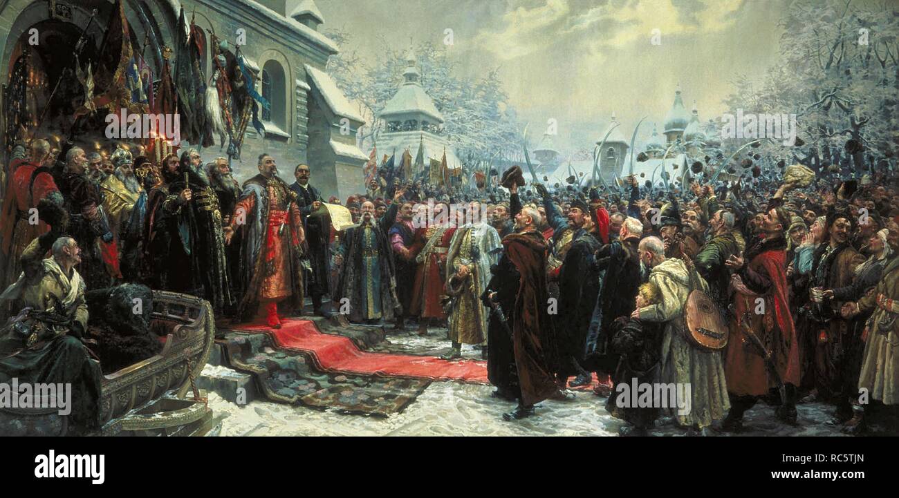 Treaty of pereyaslav hi-res stock photography and images - Alamy