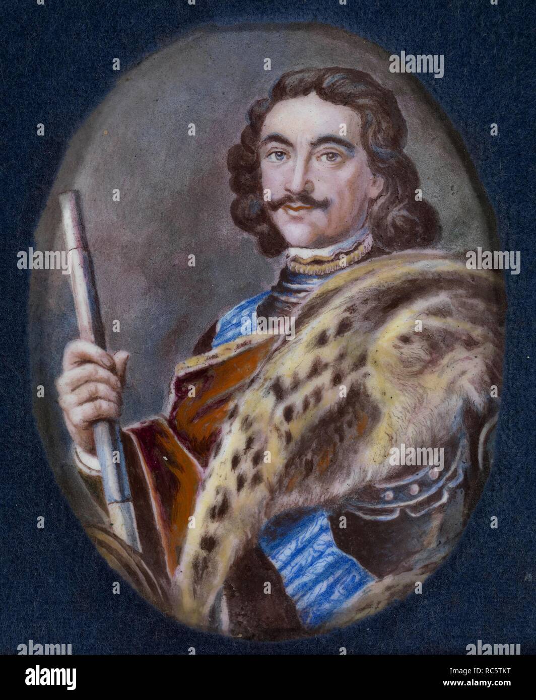 Portrait of Emperor Peter I the Great (1672-1725). Museum: PRIVATE ...